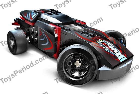LEGO 8669 Fire Spinner 360 Instructions and Parts List