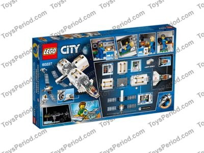 LEGO 60227 Lunar Space Station Set Parts List