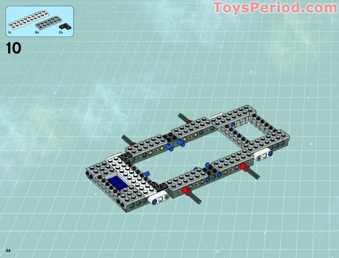 LEGO 70709 Galactic Titan Instructions and Parts List