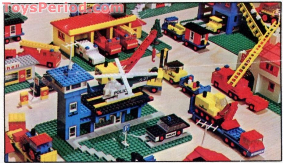 LEGO 648 Shell Service Station Instructions and Parts List
