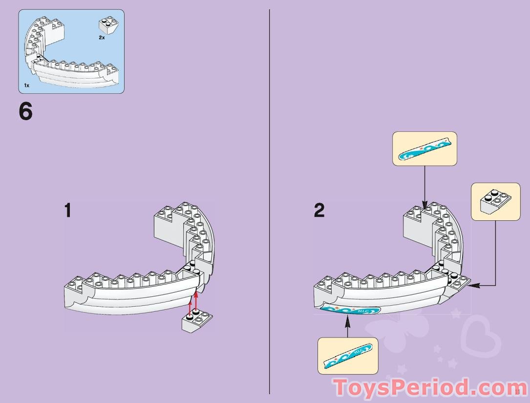 LEGO 41015 Dolphin Cruiser Instructions and Parts List