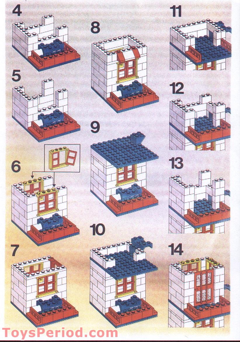 LEGO 710-3 Universal Building Set Instructions and Parts List