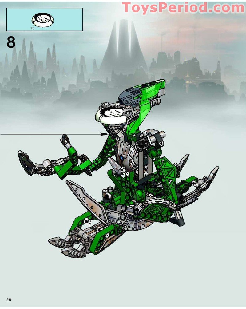 LEGO 10202-2 Ultimate Dume Instructions and Parts List