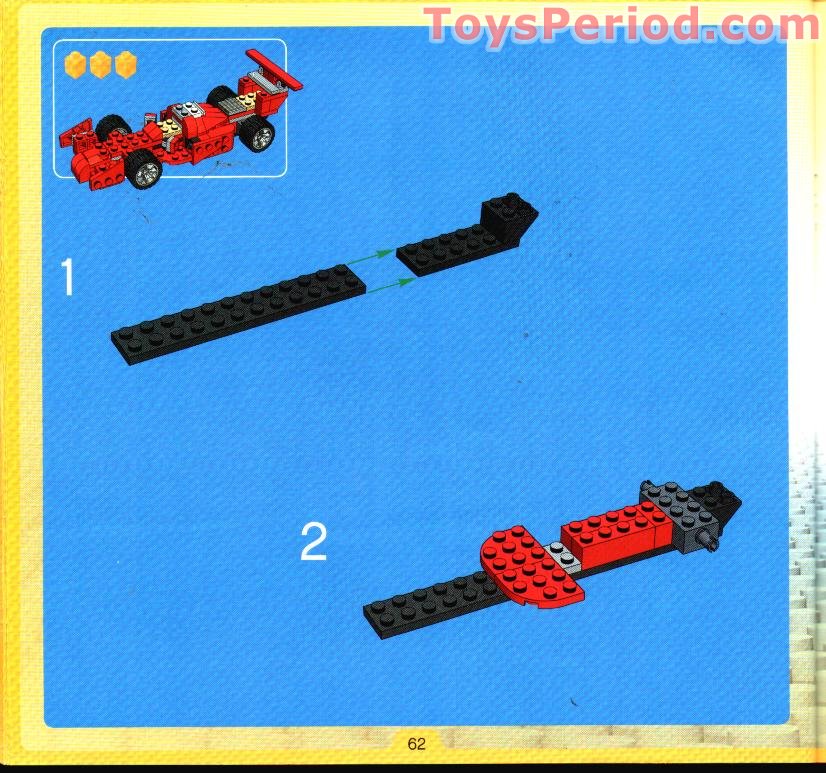 LEGO 4883 Gear Grinders Instructions and Parts List