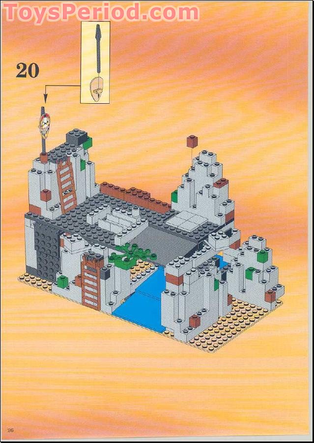 LEGO 6763 Rapid River Village Instructions and Parts List