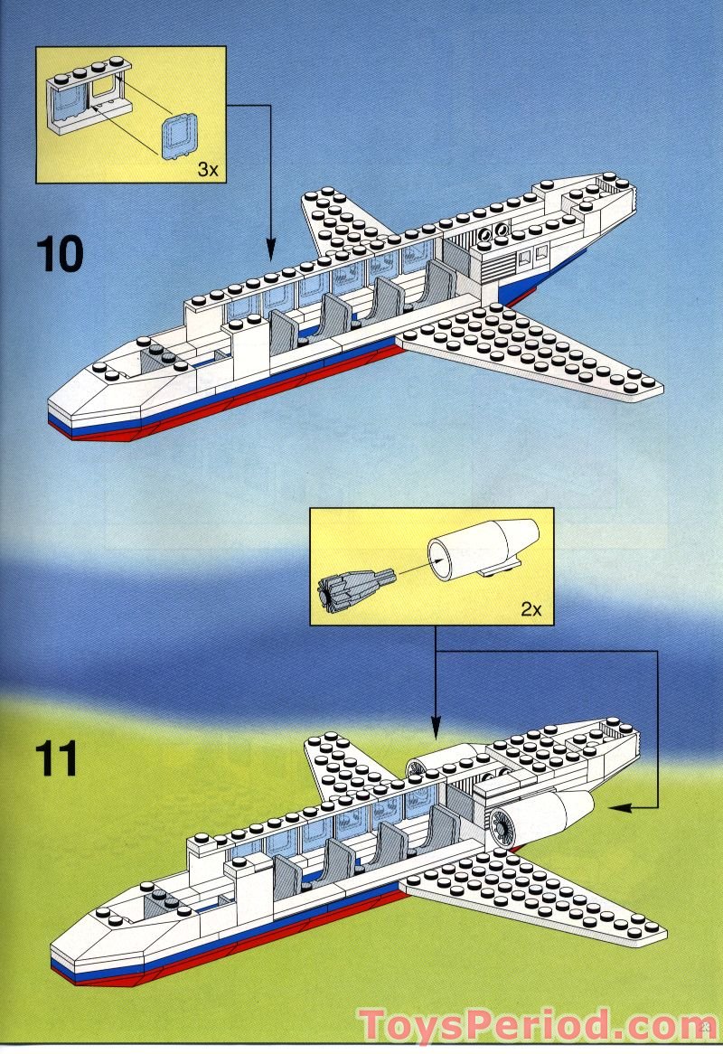 LEGO 6597 Century Skyway Instructions and Parts List