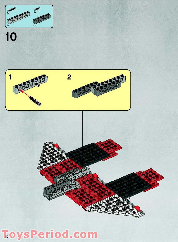 LEGO 7665 Republic Cruiser (Limited Edition - with R2-R7) Instructions ...