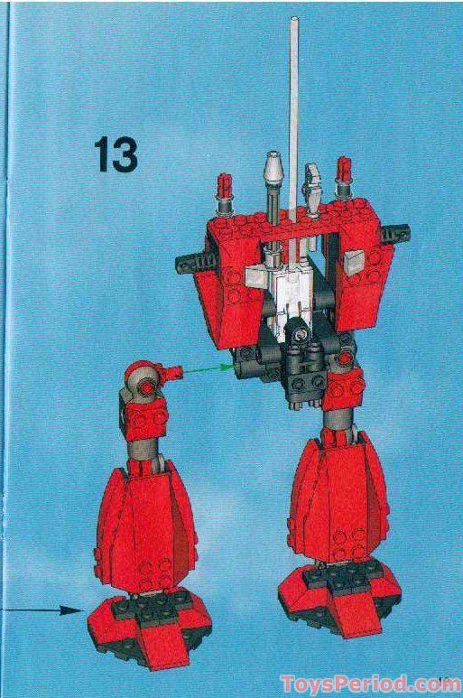 LEGO 7701 Grand Titan Instructions and Parts List
