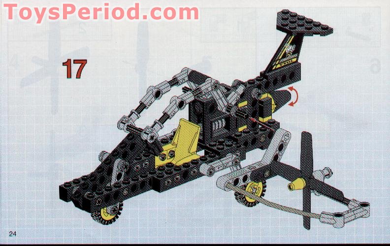 LEGO 8222 V-Tol Instructions and Parts List
