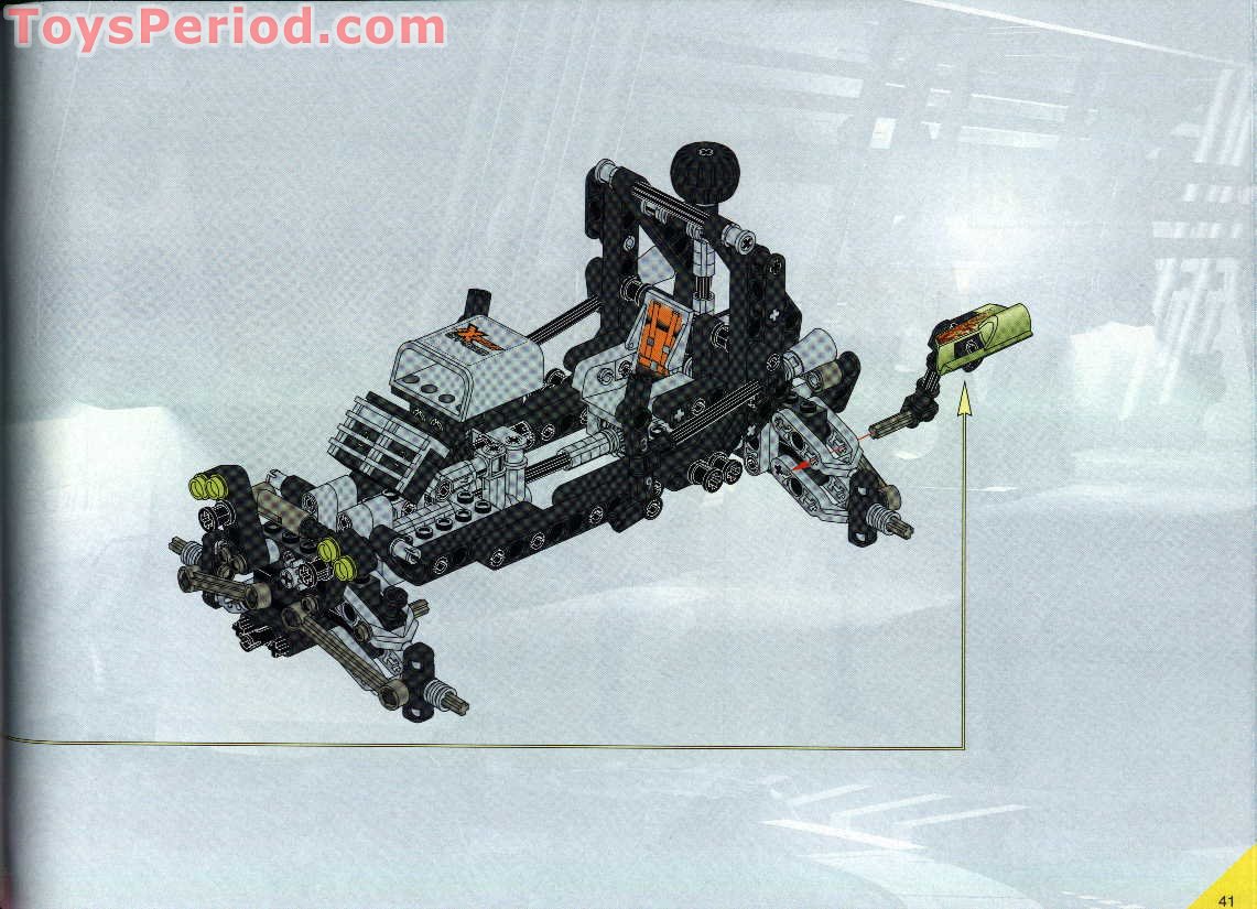 LEGO 8465 Extreme Off-Roader Instructions and Parts List