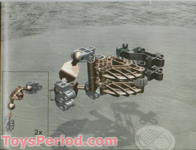 LEGO 8577 Pahrak-Kal Instructions and Parts List