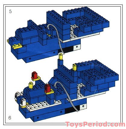 LEGO 140-2 Basic Set with Motor Instructions and Parts List