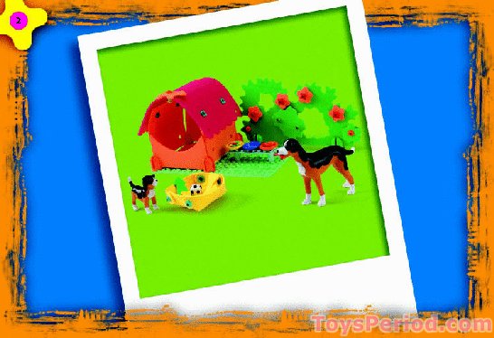 LEGO 3150 Puppy Playground Instructions and Parts List