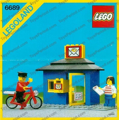 LEGO 6689 Post-Station Instructions and Parts List