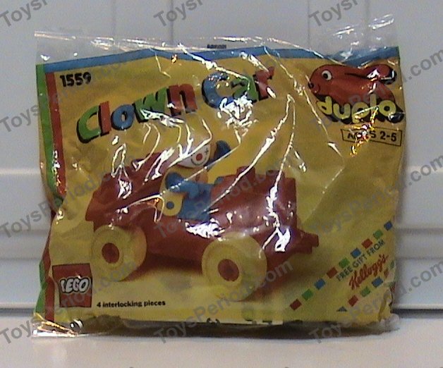 LEGO 1559 Clown Car Instructions and Parts List