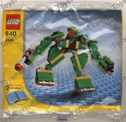 LEGO 4346-2 Robo Pod (Polybag) Instructions and Parts List