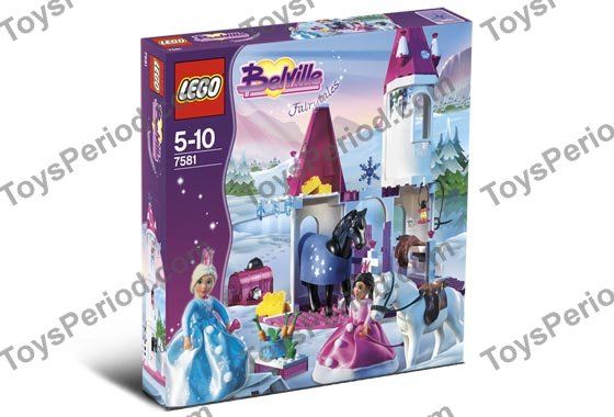 LEGO 7581 Winter Royal Stables Instructions and Parts List