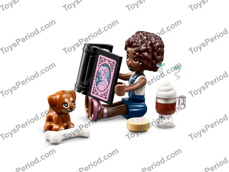 LEGO 42606 Mobile Bakery Food Cart Set Parts List