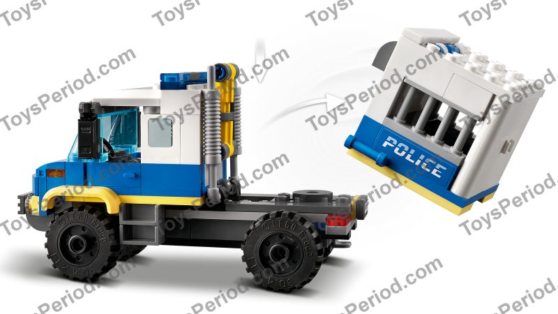 LEGO 60276 Police Prisoner Transport Set Parts List