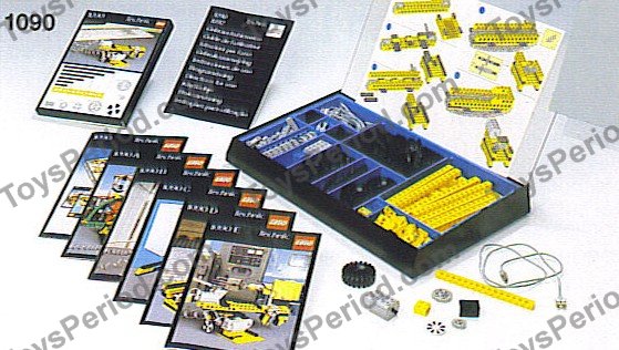 LEGO 1090 Technic Control I Set Parts List
