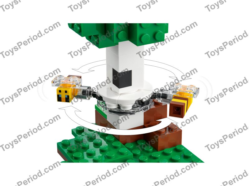 LEGO 21241 The Bee Cottage Set Parts List