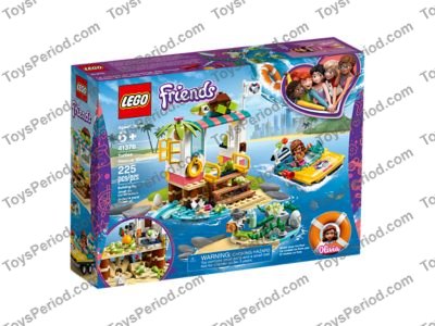 LEGO 41376 Turtles Rescue Mission Set Parts List