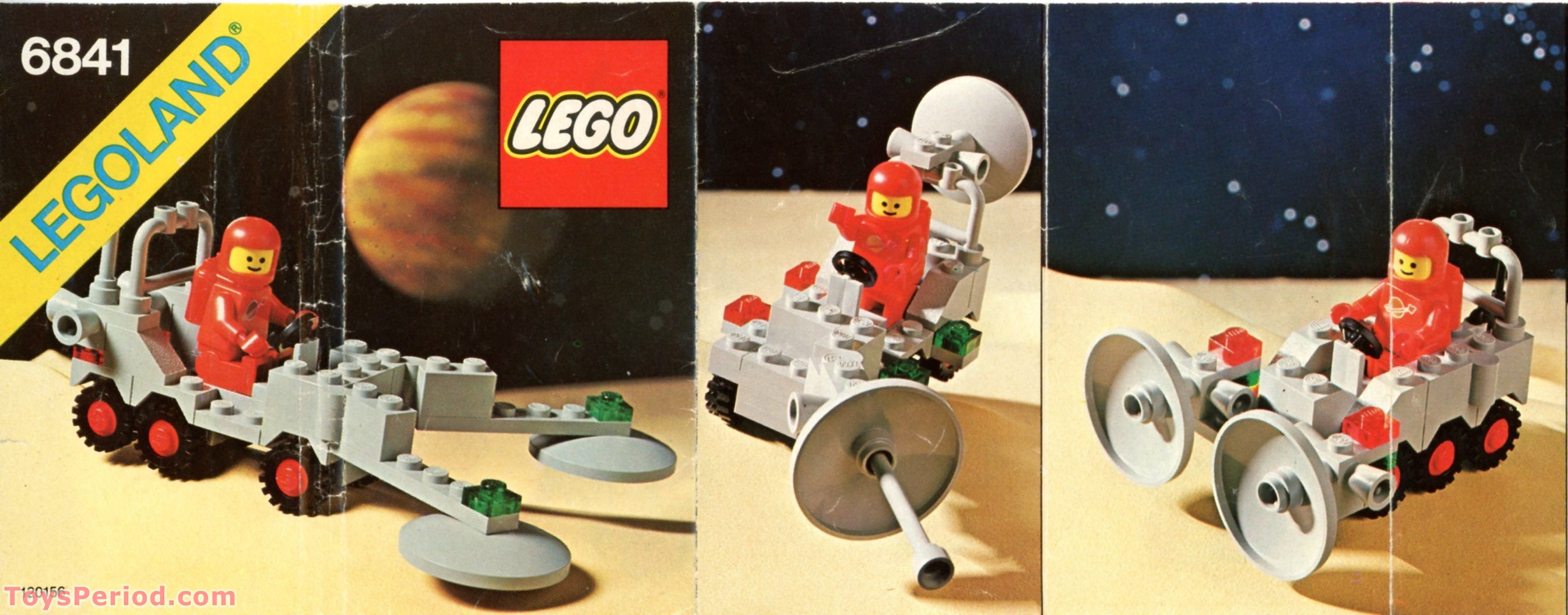 LEGO 6841 Mineral Detector Instructions and Parts List