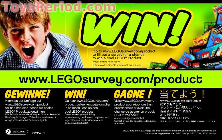 LEGO 70501 Warrior Bike Instructions and Parts List