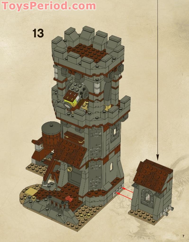 LEGO 4194 Whitecap Bay Instructions and Parts List