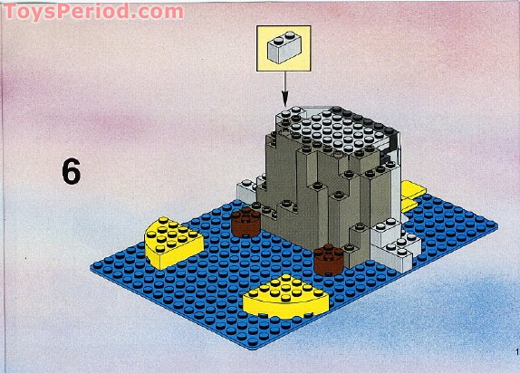 LEGO 1788 Pirate's Chest Instructions and Parts List
