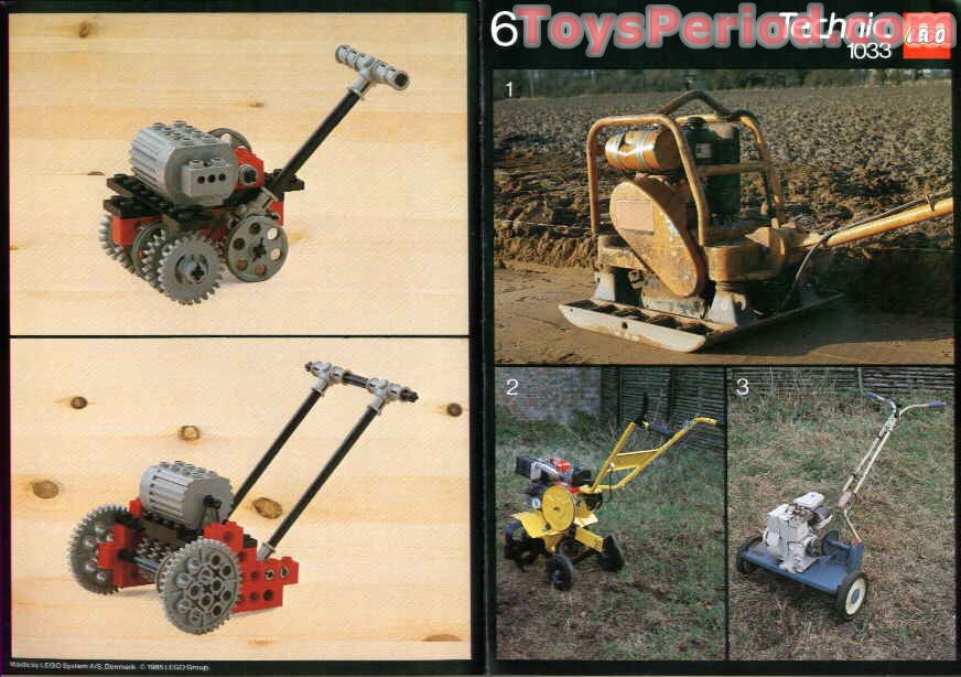 LEGO 1033 Building Instructions for Set 1032 Instructions and Parts List