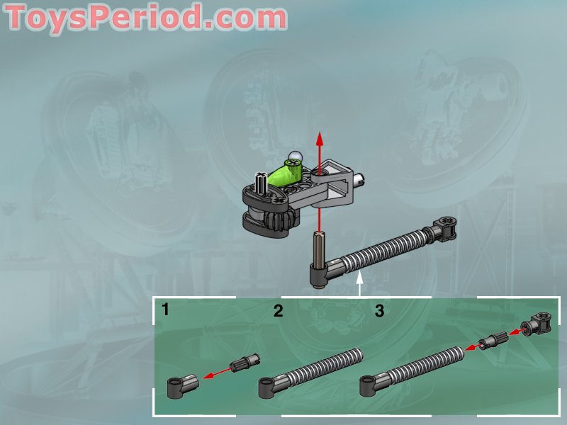 LEGO 3809 Technojaw T55 Instructions and Parts List