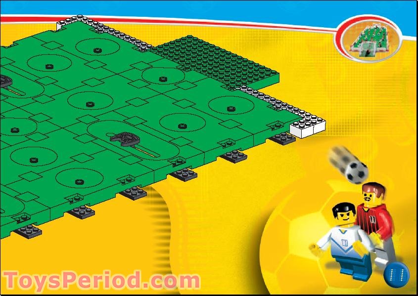 LEGO 3425-2 Grand Championship Cup Instructions and Parts List