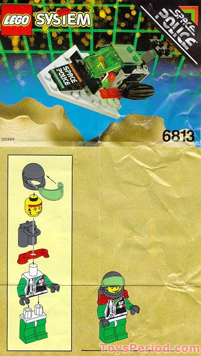 LEGO 6813 Galactic Chief Instructions and Parts List