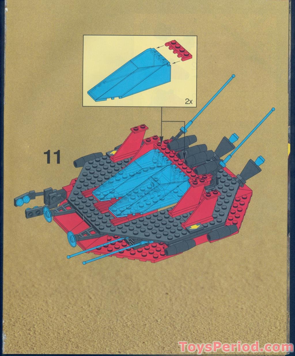 LEGO 6939 Saucer Centurion Instructions and Parts List