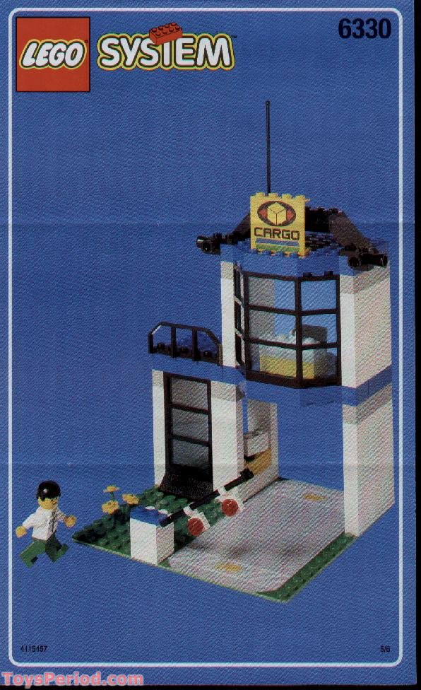LEGO 6330 Cargo Center Instructions and Parts List