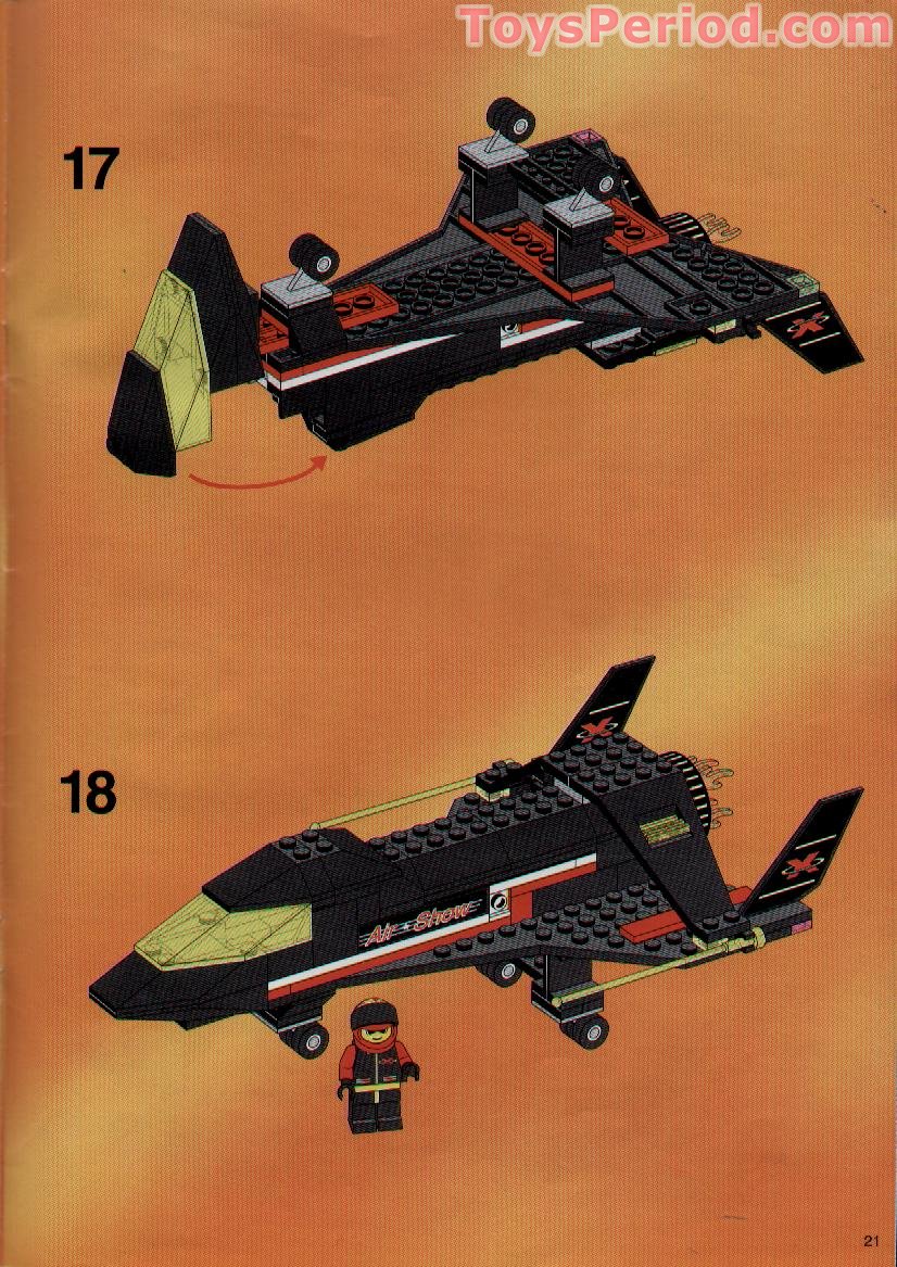 LEGO 6582 Daredevil Flight Squad Instructions and Parts List