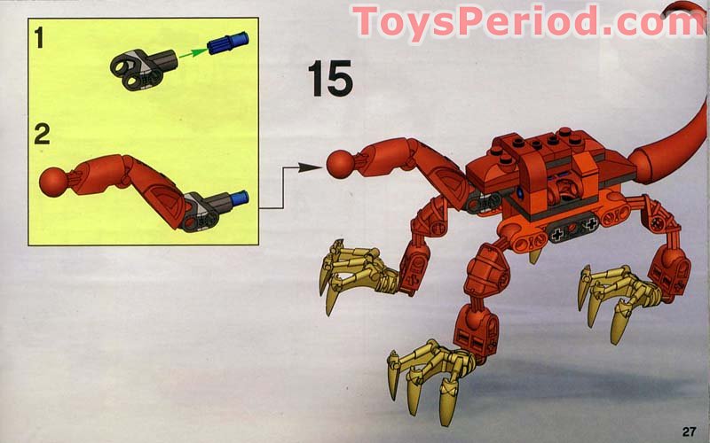 LEGO 7017 Viking Catapult Versus Nidhogg Dragon Instructions and Parts List