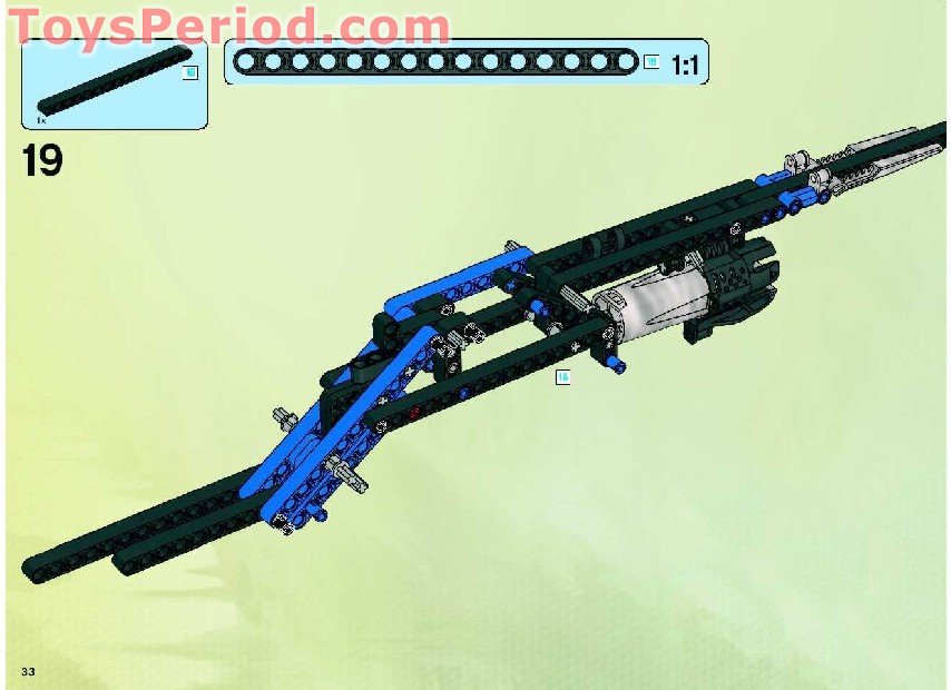 LEGO 8942-1 Jetrax T6 Instructions and Parts List