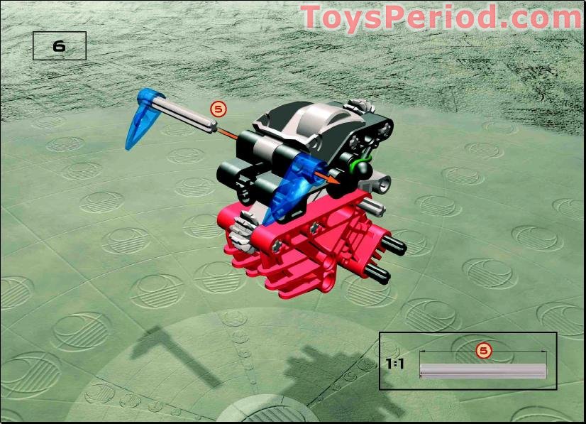 LEGO 8574 Tahnok-Kal Instructions and Parts List