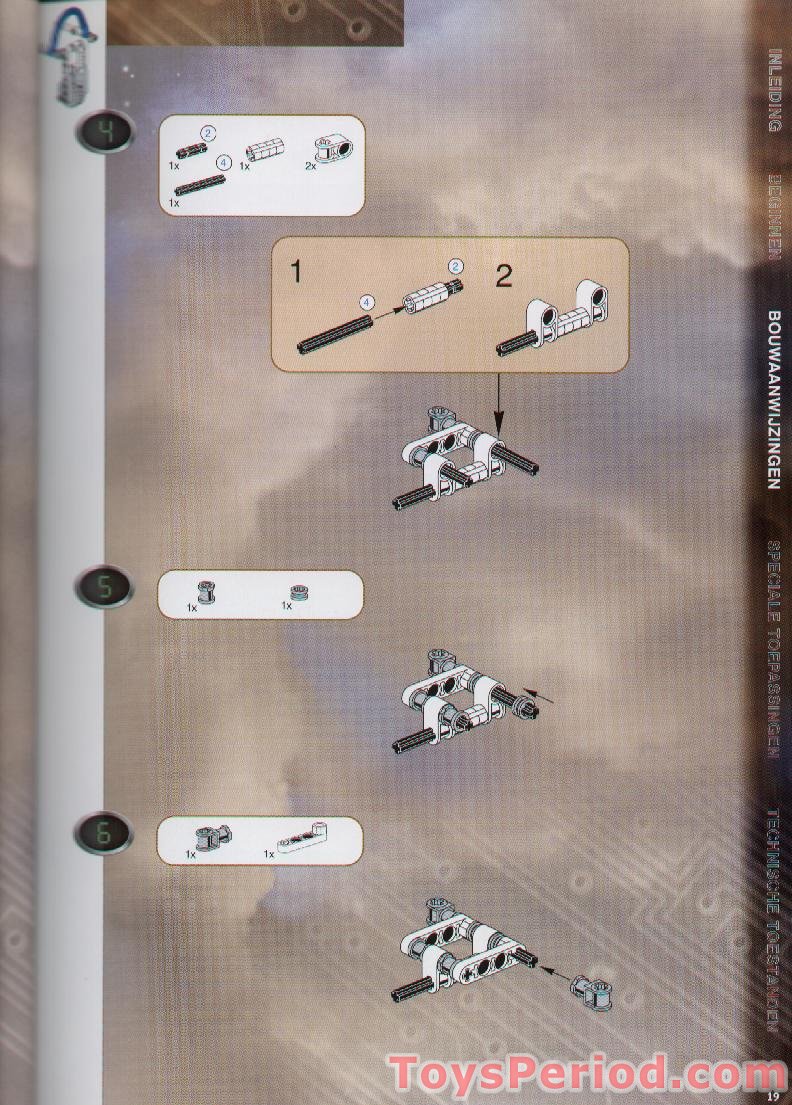 LEGO 9748 Droid Developer Kit Instructions and Parts List