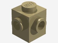 LEGO Sets with Part 26604 Brick Specialty 1 x 1 with Studs on 2 Sides ...