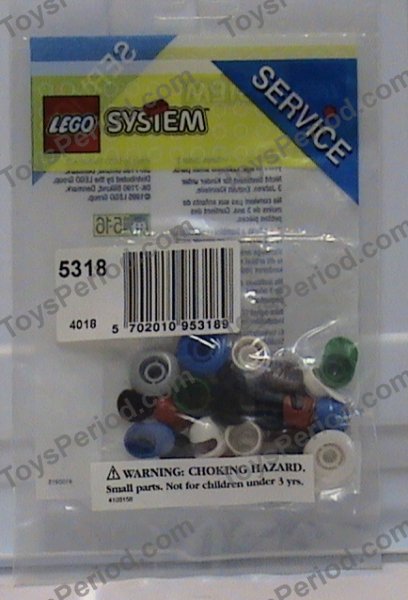 LEGO 5318 Headwear Set Parts List