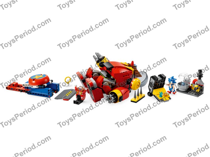 LEGO 76993 Sonic vs. Dr. Eggman's Death Egg Robot Set Parts List