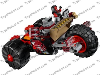 LEGO 76078 Hulk vs. Red Hulk Set Parts List