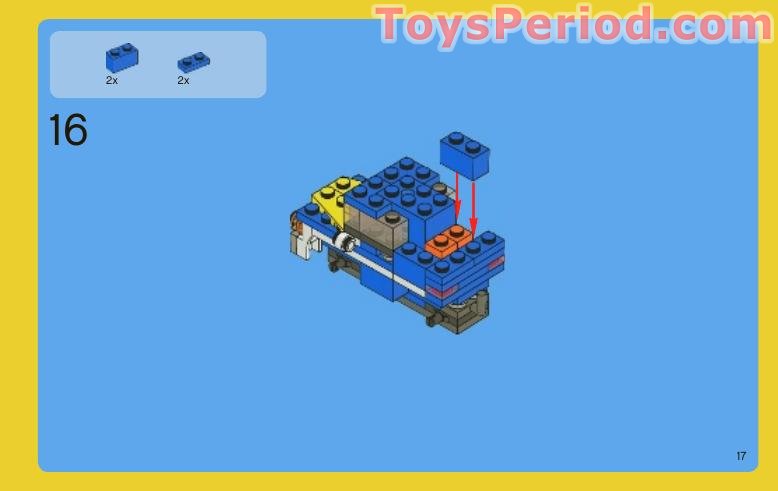 LEGO 5765 Transport Truck Instructions and Parts List