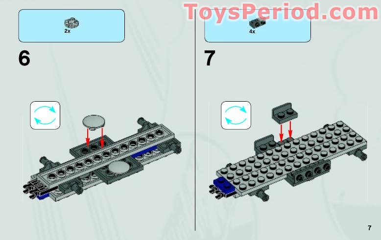 LEGO 6867 Loki's Cosmic Cube Escape Instructions and Parts List