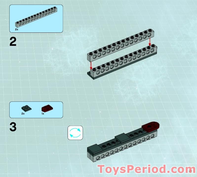 LEGO 70703 Star Slicer Instructions and Parts List