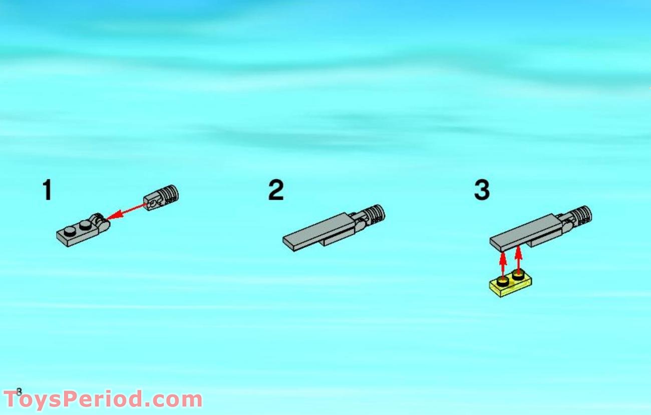 LEGO 3182 Airport Instructions and Parts List