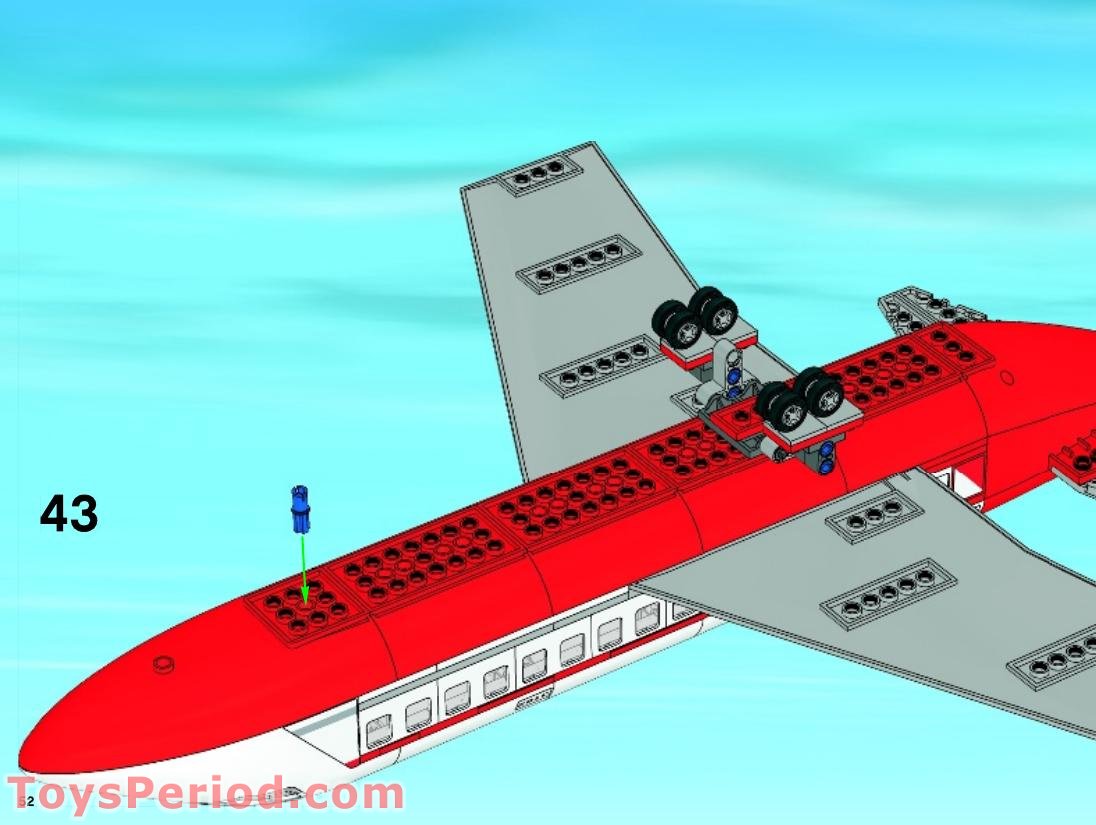 LEGO 3182 Airport Instructions and Parts List